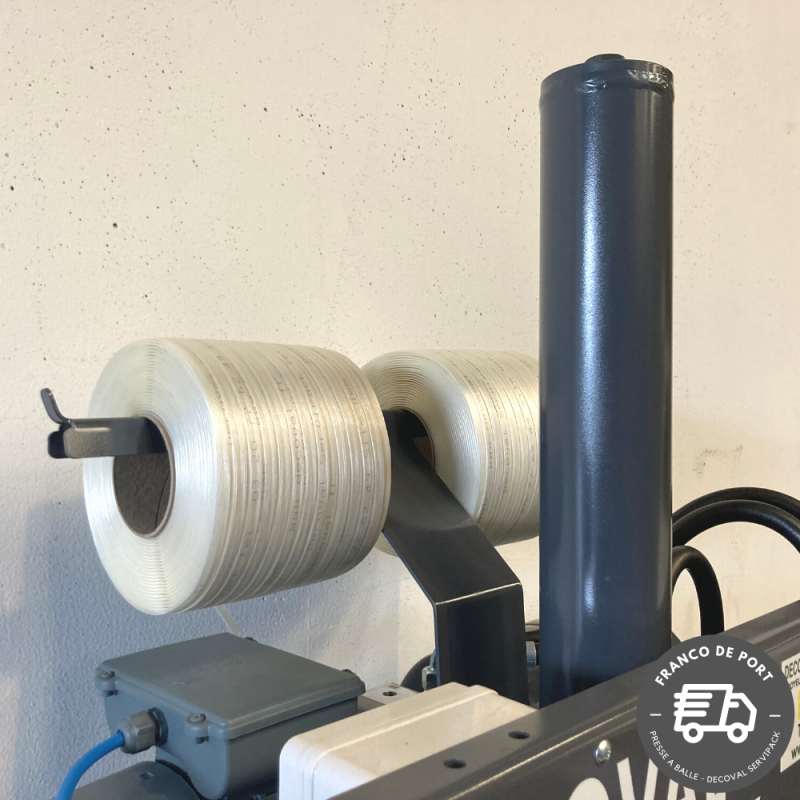 Support de bobines feuillard pour Presse à Balle de 30kg - Modèle V25E