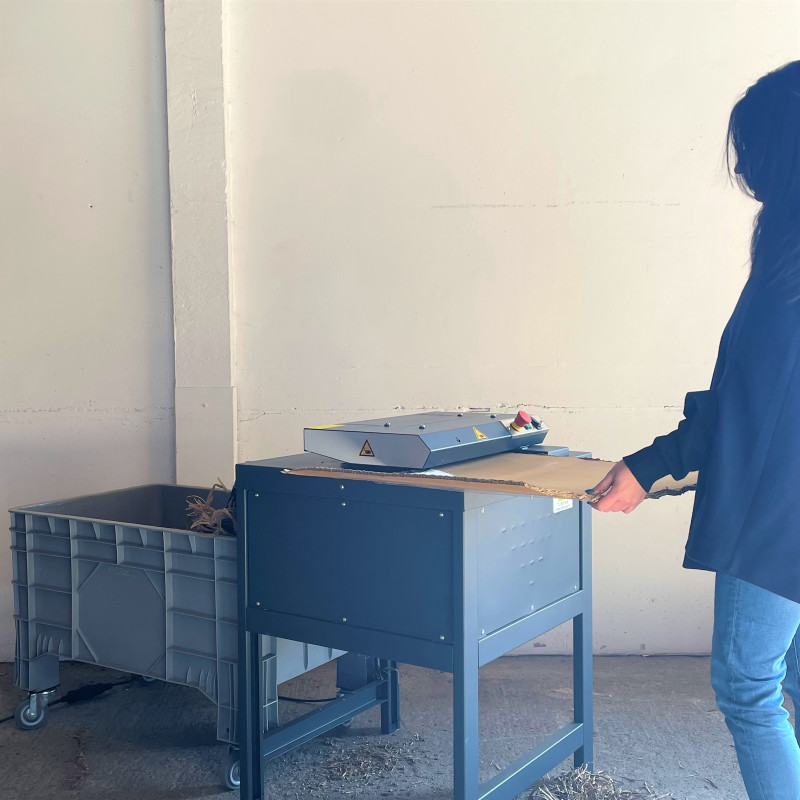 Broyeur de carton BCC-316-230 pour fabrication de matériau de calage