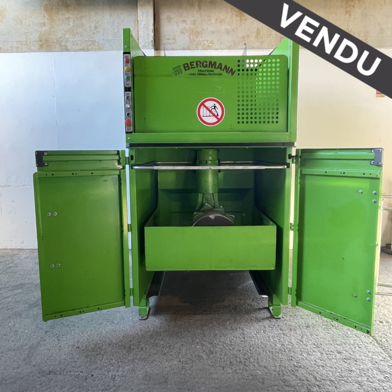 Broyez & compactez vos films plastiques - Roto compacteur PS-1400-E