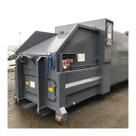 Compacteur monobloc standard 20 m3 pour déchets d'emballages